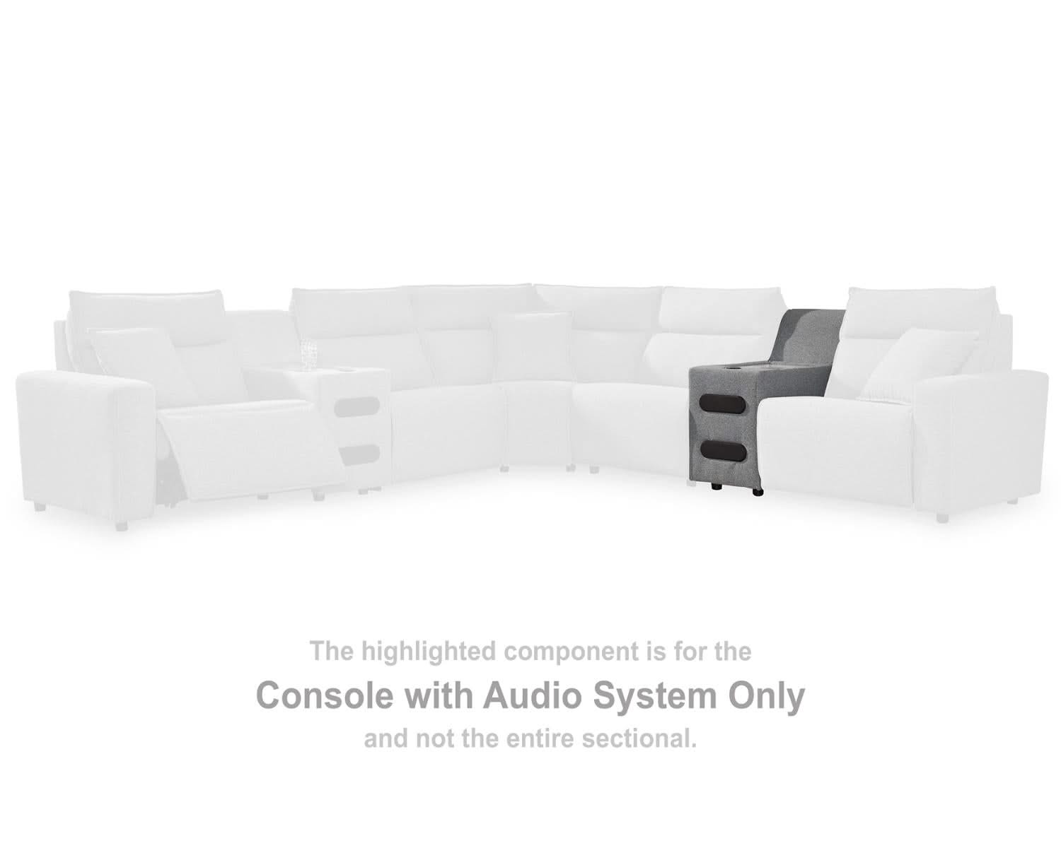 ModMax II Console with Audio System – Mikano Furniture