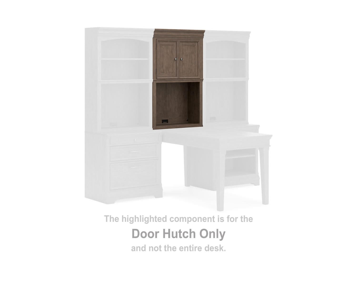 Janismore Door Hutch – Mikano Furniture